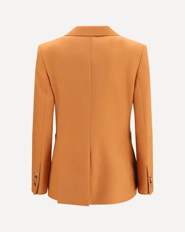 Chloé Straight-cut Wool Gabardine Blazer