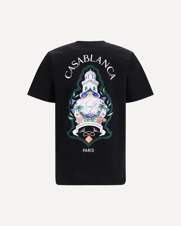 Casablanca Paris Graphic T-shirt Ale