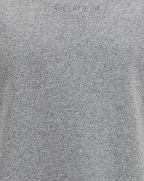 Balmain Embroidered Logo T-shirt