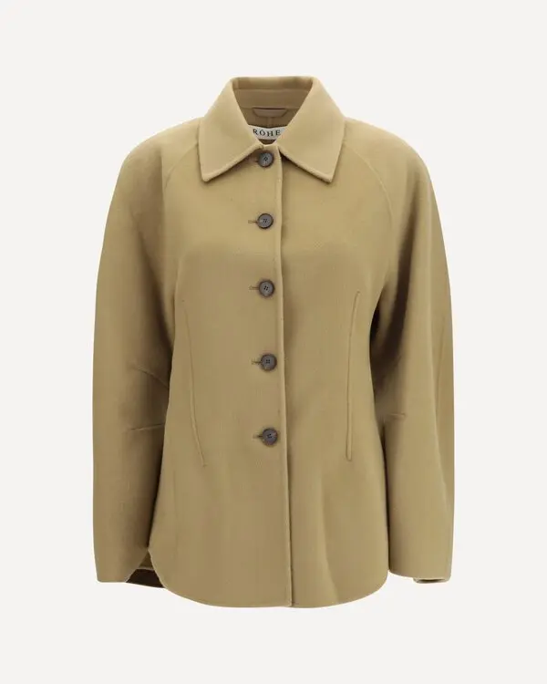 RÓHE Sculptural Oversized-sleeve Jacket