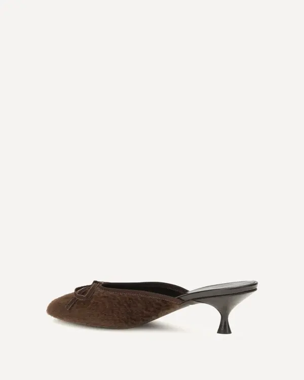 HERBERT LEVINE Fur Sandals