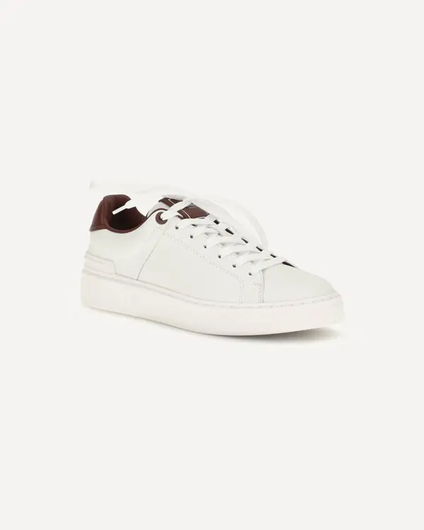 Balmain B-court Leather Sneakers
