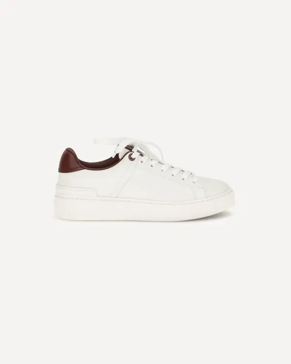 Balmain B-court Leather Sneakers
