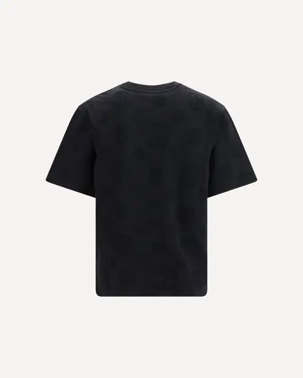 Casablanca Oversized All-over Onogra T-shirt Ale - Black