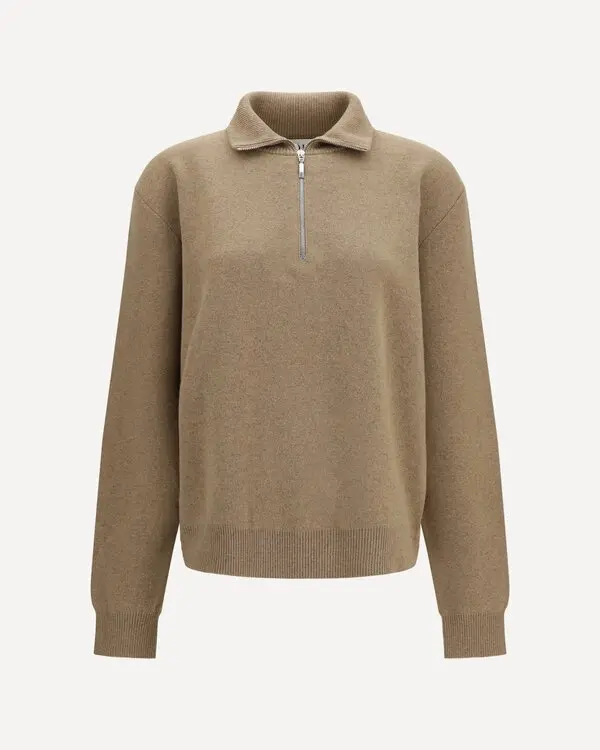 RÓHE Wool And Cashmere Polo Sweater