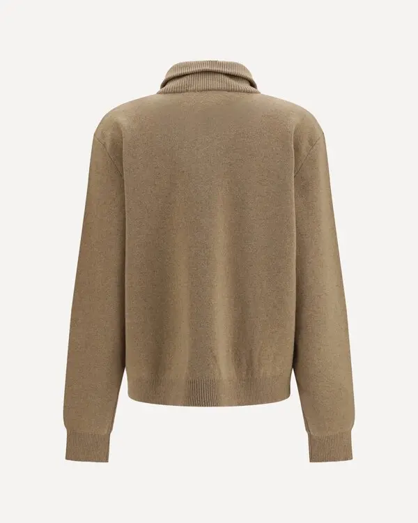 RÓHE Wool And Cashmere Polo Sweater