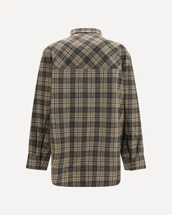 RÓHE Check Western Shirt