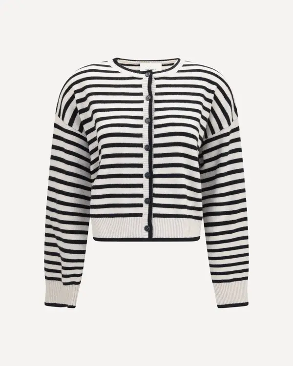 LISA YANG Marit Striped Cardigan - Multicolour