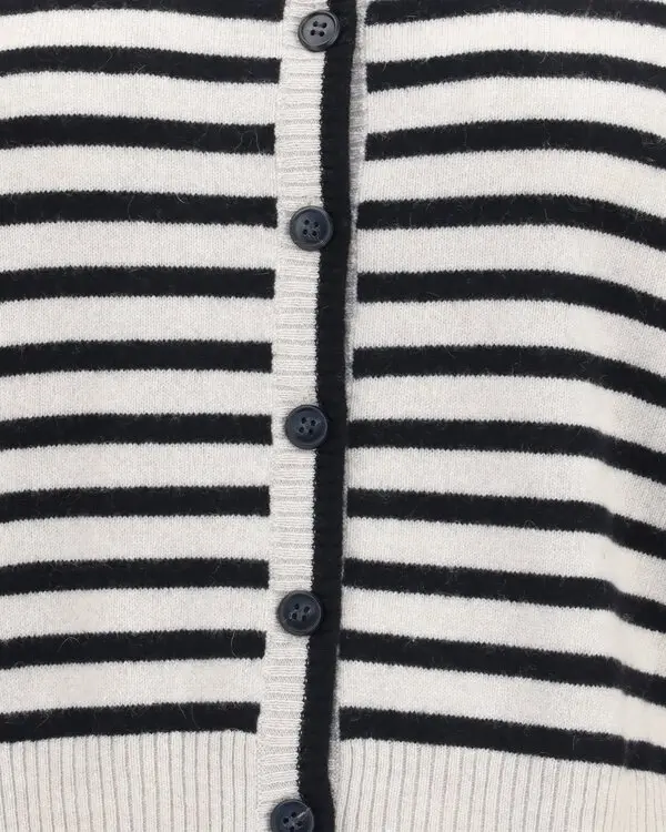 LISA YANG Marit Striped Cardigan - Multicolour