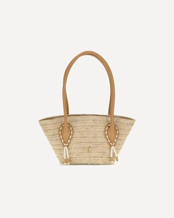 CHRISTIAN LOUBOUTIN Venus Mini Tote Bag - Beige
