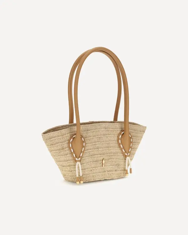 CHRISTIAN LOUBOUTIN Venus Mini Tote Bag - Beige