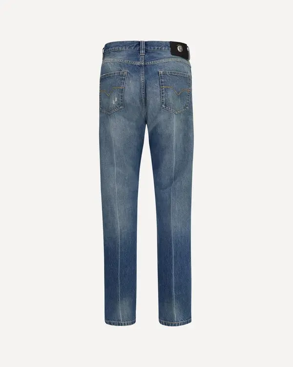 Versace Straight-leg Denim Jeans