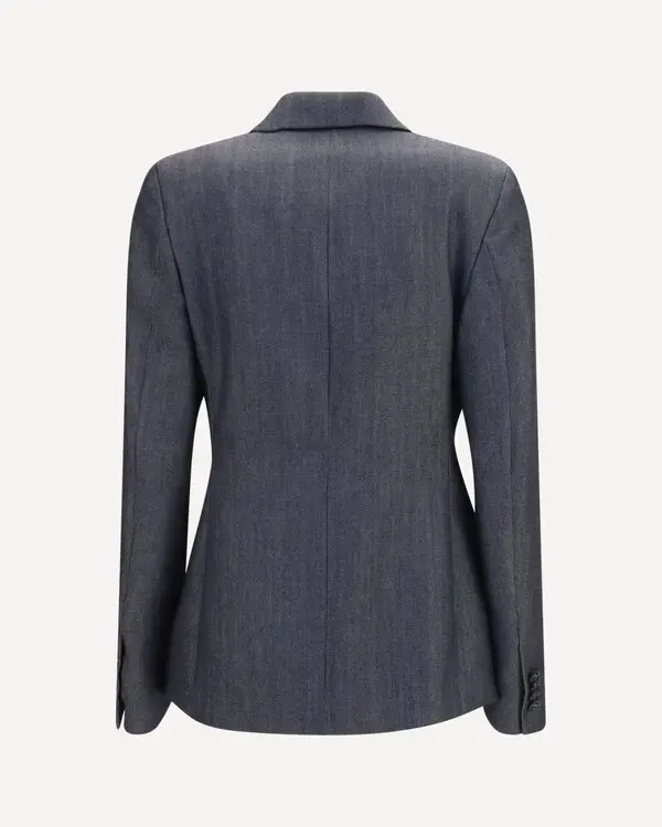 Balenciaga Double-breasted Wool Blazer