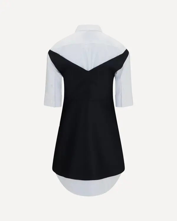 Balenciaga Hybrid Shirt Dress