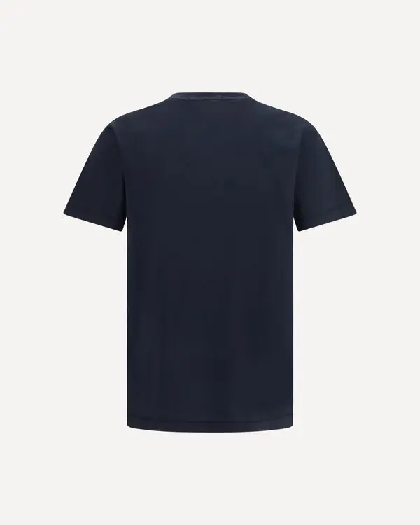 Stone Island Logo Patch T-shirt Ale - Blue