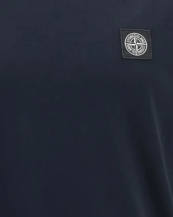 Stone Island Logo Patch T-shirt Ale - Blue