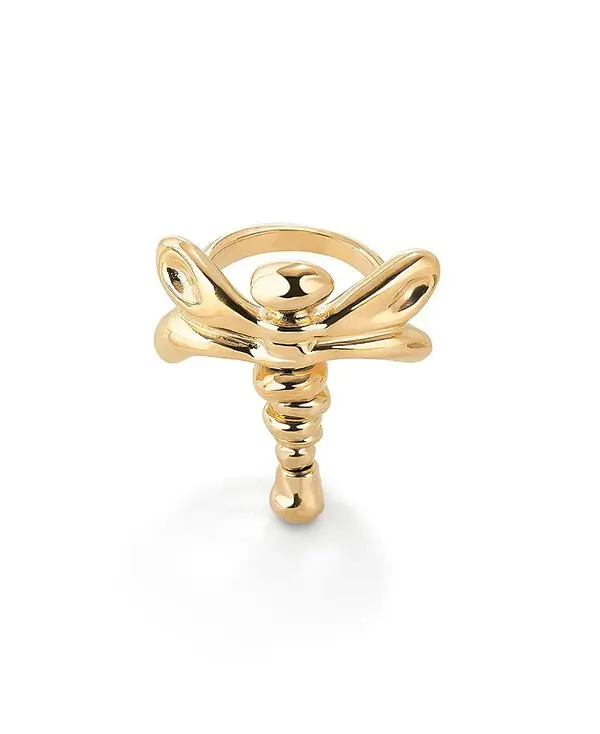 UNODE50 Dragonfly Shape Ring - Gold