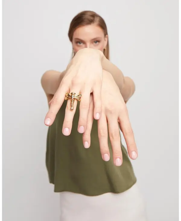 UNODE50 Dragonfly Shape Ring
