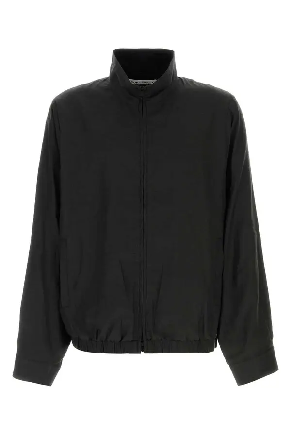 Our Legacy Jersey Casino Jacket - Black