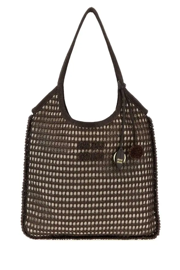 Miu Miu Crochet Ivy Shopping Bag
