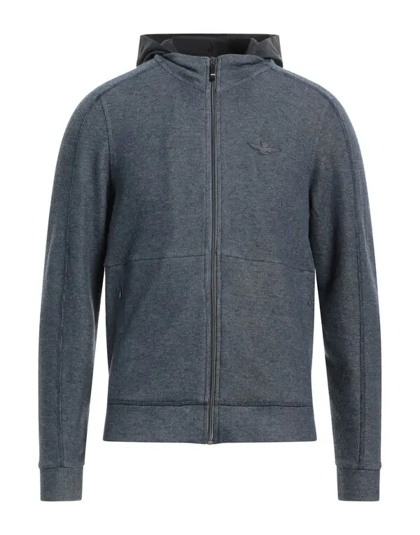 AERONAUTICA MILITARE Sweatshirt Ivory Size Polyester, Cotton - Blue