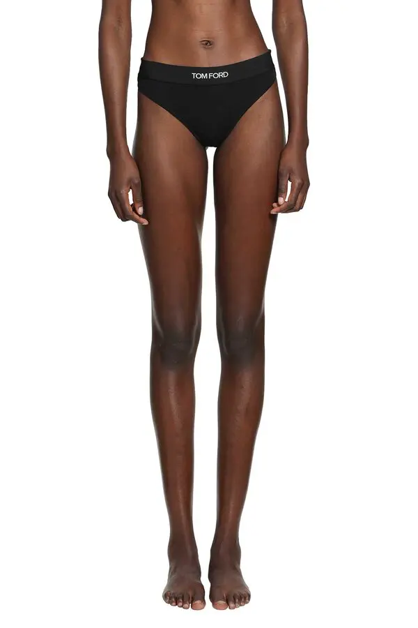 TOM FORD Modal Signature Thong - Black