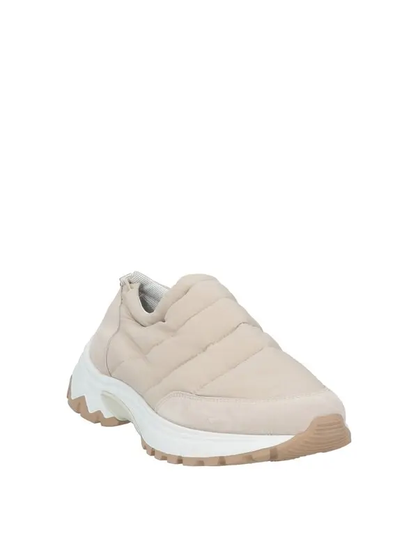 Eleventy Sneakers Size Textile Fibers, Leather - Beige