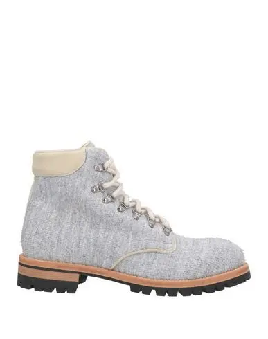 Eleventy Ankle Boots Light Size Textile Fibers, Leather - Grey