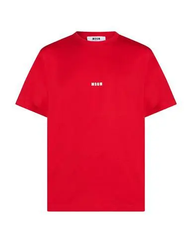 MSGM T-shirt Size Cotton - Red