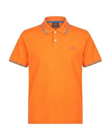 Paul & Shark Polo Shirt Size Cotton - Orange