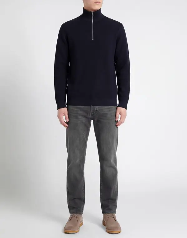 JACK & JONES Premium Sweater Size Cotton, Organic Cotton - Navy