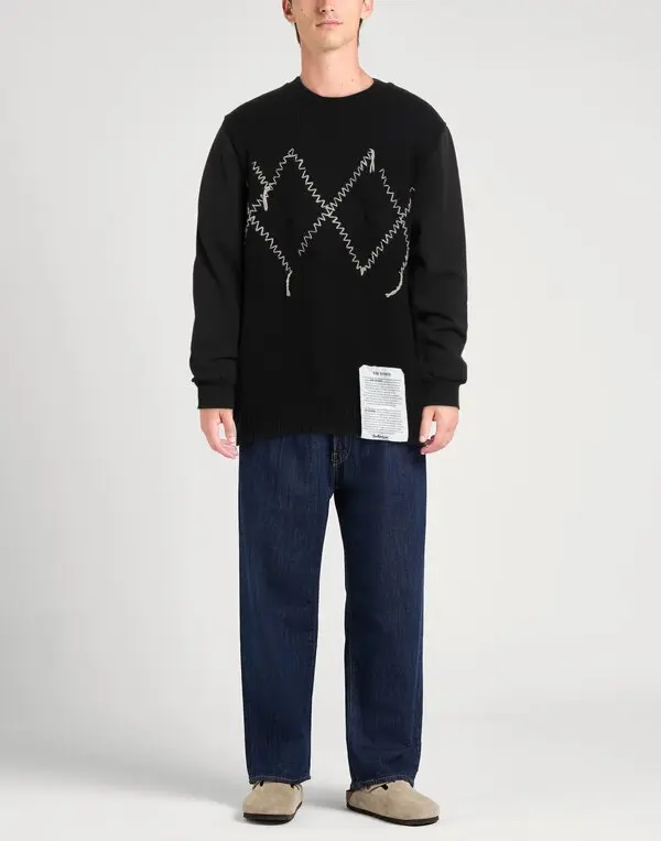 BALLANTYNE Raw Diamond Sweater Size Cotton, Cashmere