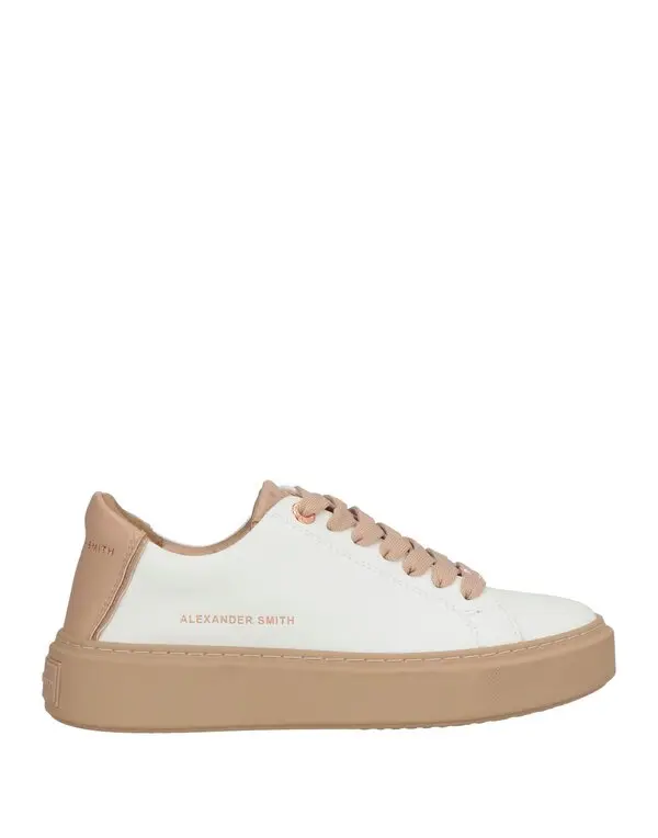 ALEXANDER SMITH Sneakers Size Leather, Synthetic Material