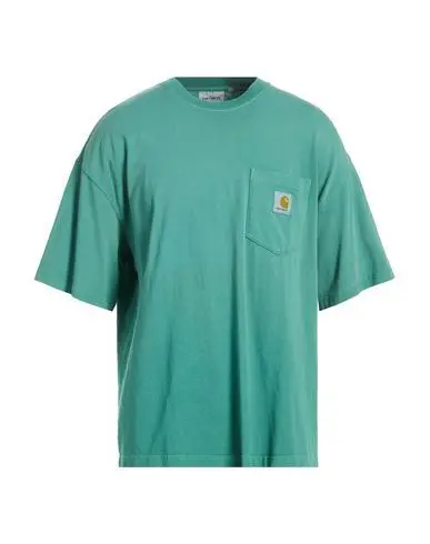 Carhartt T-shirt Turquoise Size Cotton - Blue