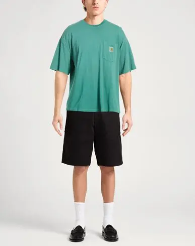 Carhartt T-shirt Turquoise Size Cotton