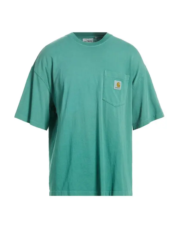Carhartt Work In Progress T-shirt Size Cotton - Turquoise