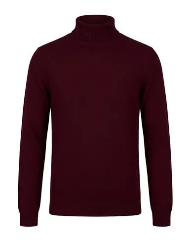 Alpha Studio Turtleneck Burgundy Size Merino Wool - Red