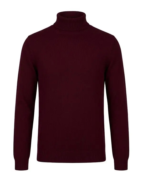 Alpha Studio Merino Wool Turtleneck Sweater