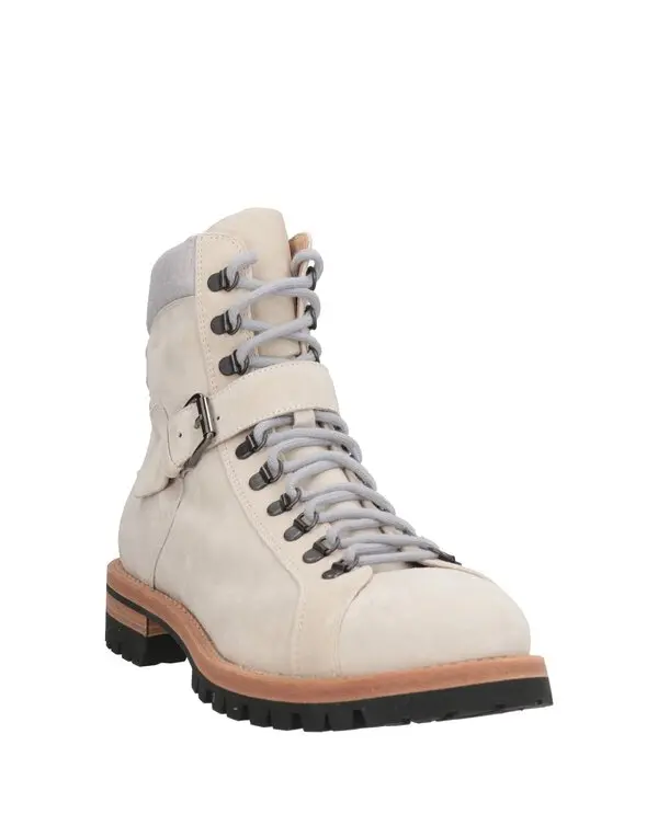 Eleventy Ankle Boots Light Size Leather - Grey