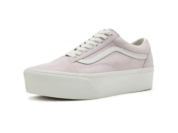 VANS Old Skooltm Stackform Athletic Shoes Pig Suede Incense - Pink