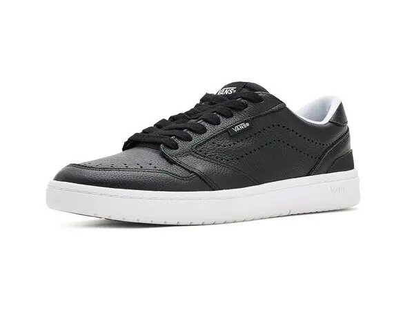 VANS Court Low Athletic Shoes Marshmallow - Black