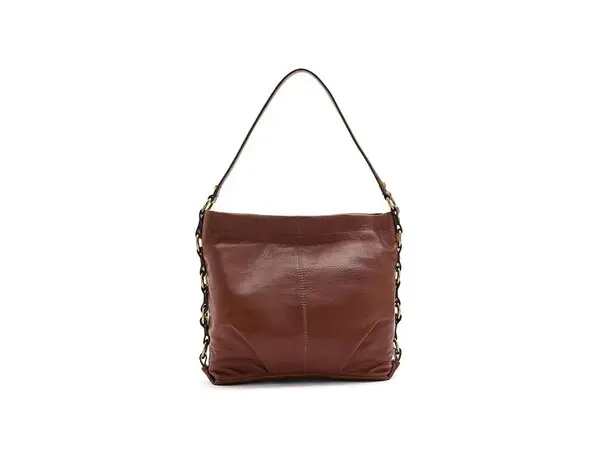 THE FRYE COMPANY Grace Small Hobo Shoulder Handbags Cognac - Tan