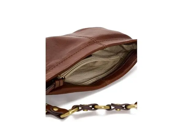 THE FRYE COMPANY Grace Convertible Bag Cross Body Handbags Cognac