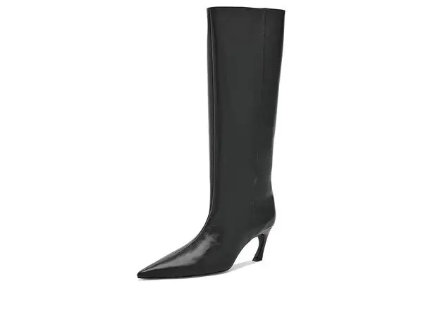 Schutz Lexi Mid Boots Boots Dried - Black