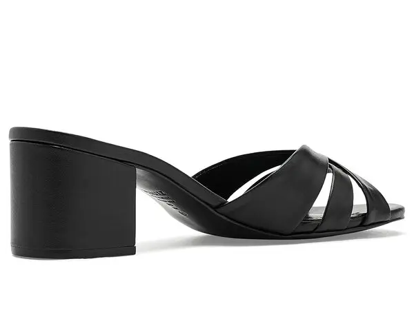 Schutz Keefa Block Mule Sandals - Black