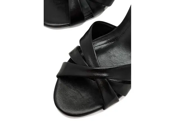 Schutz Keefa Block Mule Sandals - Black