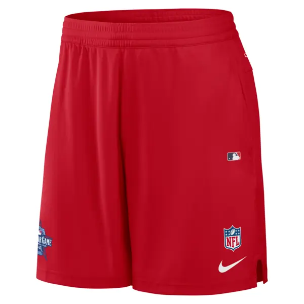 Nike 2026 All-star Game Authentic Collection Dri-fit Mlb Shorts - Red