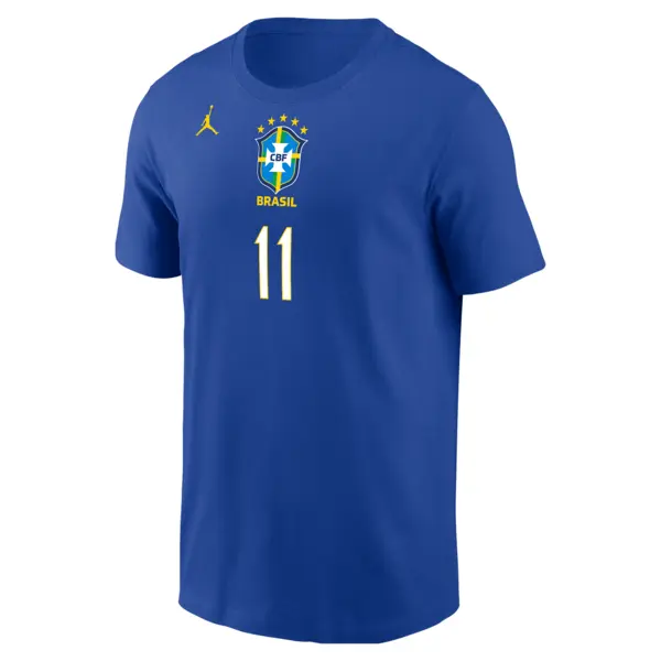 Nike Raphinha Brazil Soccer T-shirt - Blue