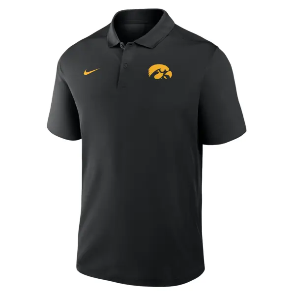 Nike Iowa Victory Dri-fit College Polo - Black