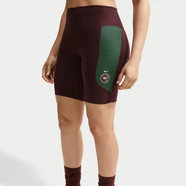Nike One N7 High-waisted 8" Biker Shorts
